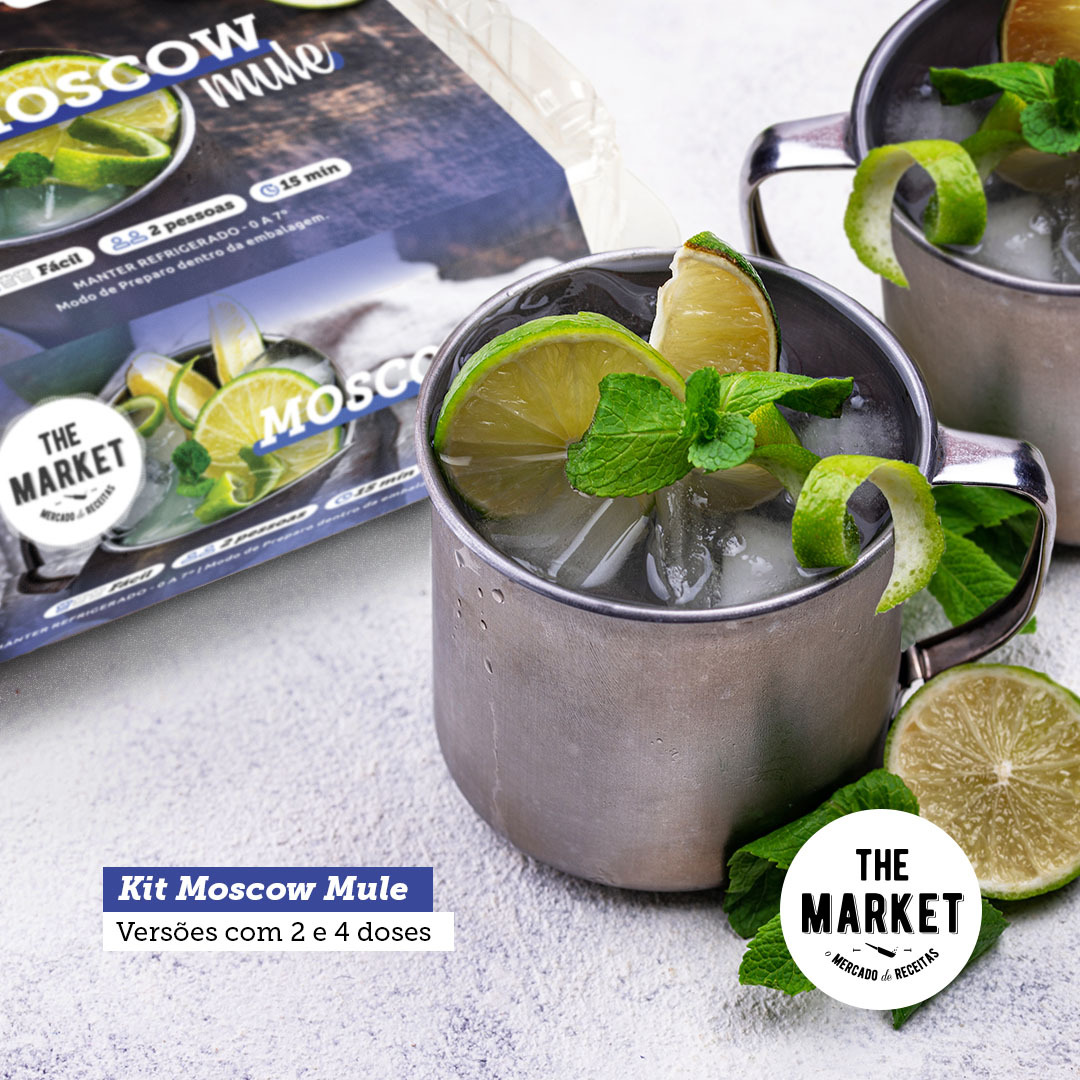 Kit Moscow Mule: 2 doses - The Market l O Mercado de Receitas